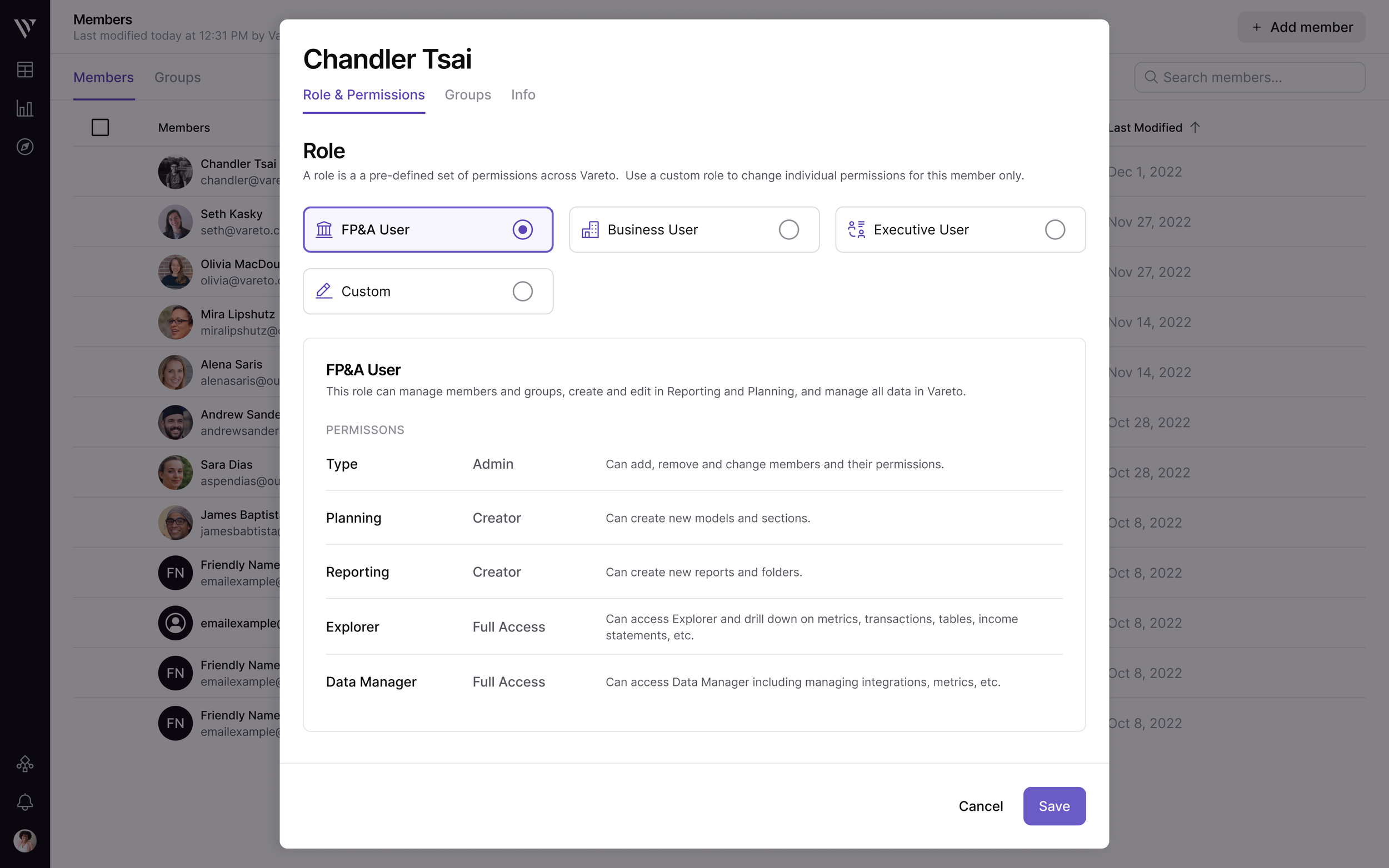 Vareto Permissions — Chandler Tsai