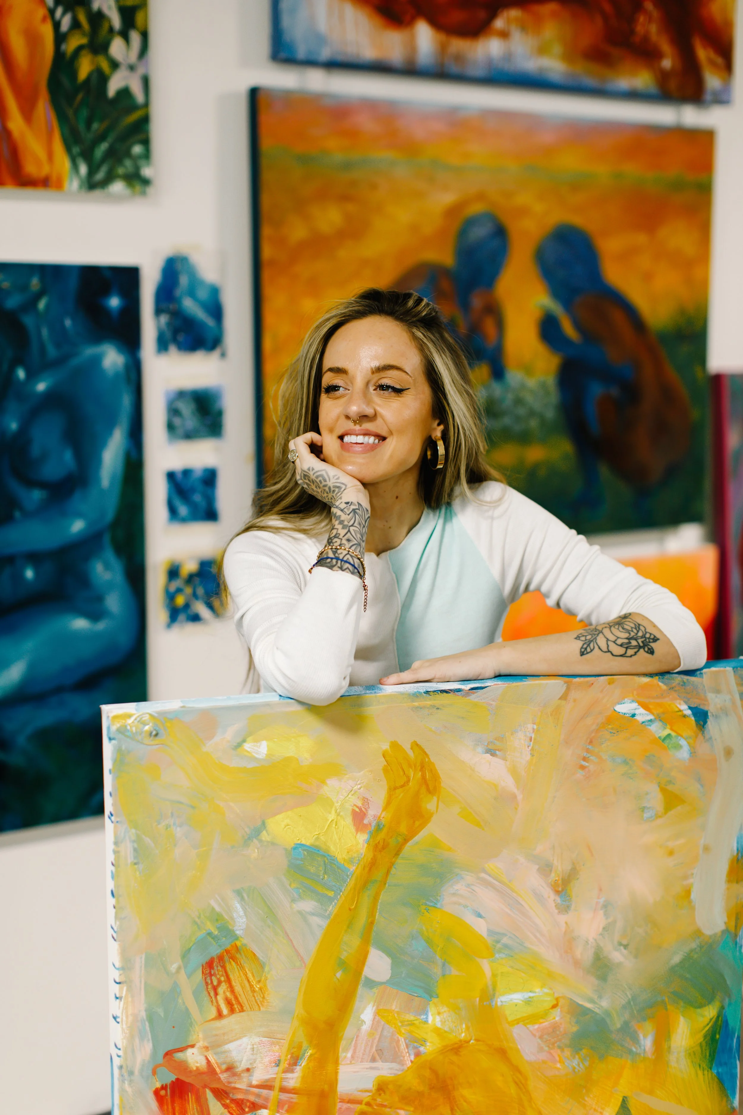 S.Rueter Art Contemporary Figurative Paintings By Sam Rueter