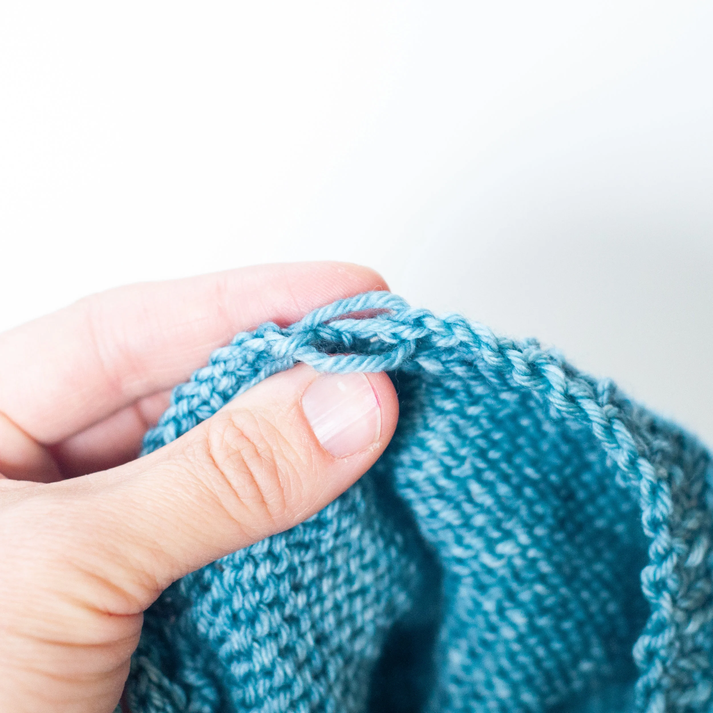 Sewn Bind Off — Tellybean Knits