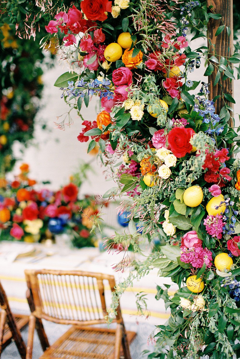 Colorful Southern Italian-Inspired | Wedding Inspiration — Molly Taylor ...