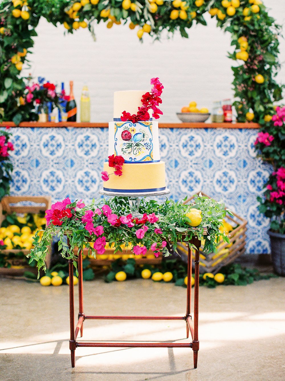 Colorful Southern Italian-Inspired | Wedding Inspiration — Molly Taylor ...