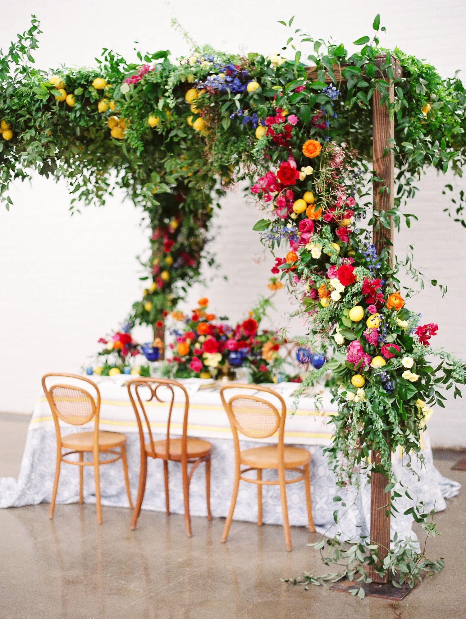 Colorful Southern Italian-Inspired | Wedding Inspiration — Molly Taylor ...
