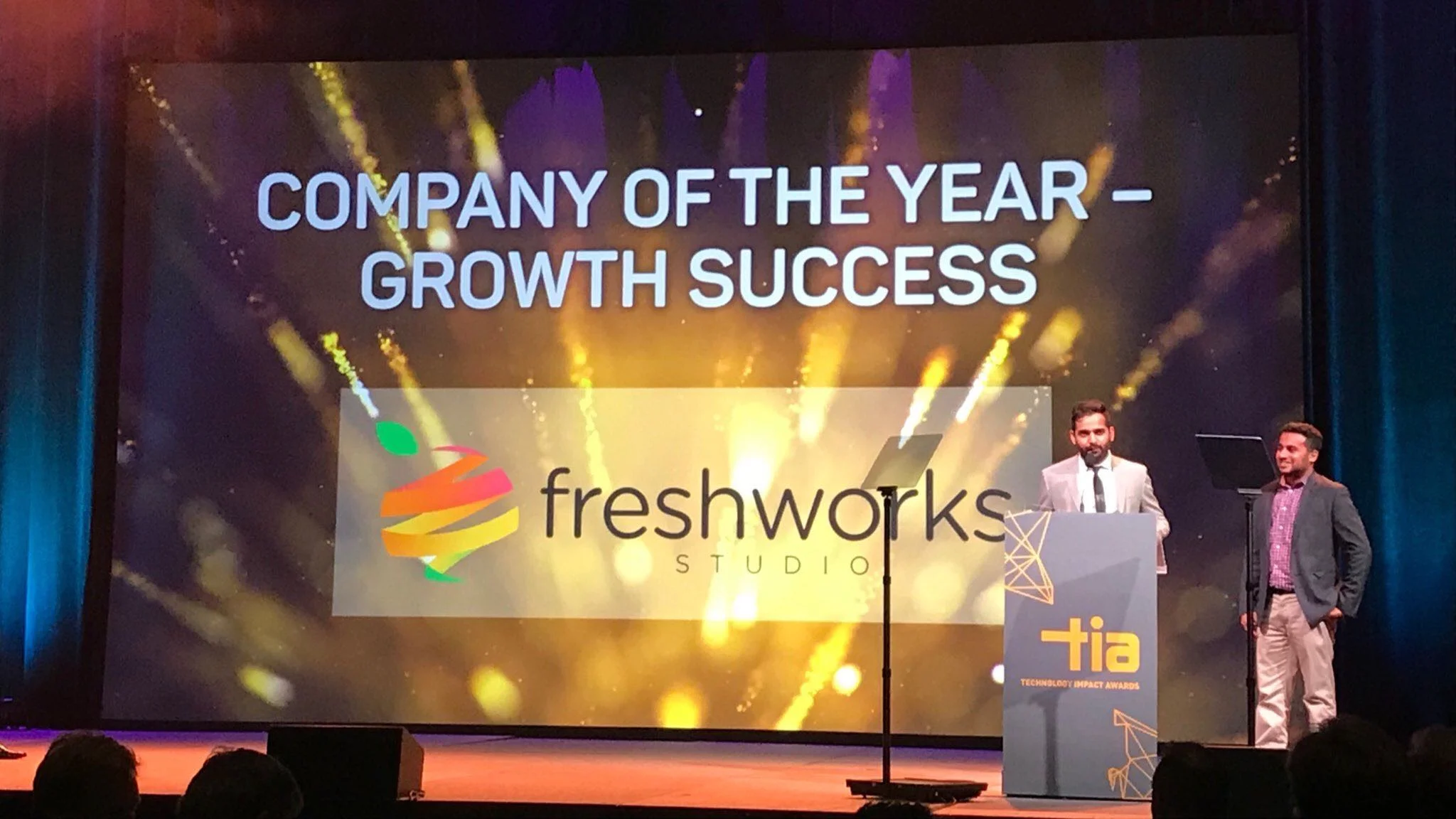 FreshWorks wins at the Technology Impact Awards!