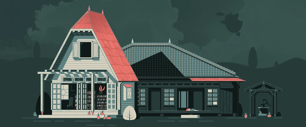 My Neighbor Totoro Illustrator Architecture — Mattgyver