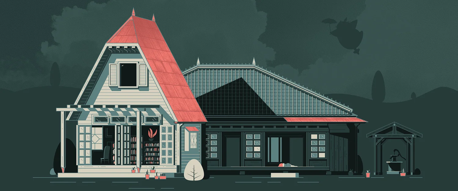 My Neighbor Totoro Illustrator Architecture — Mattgyver