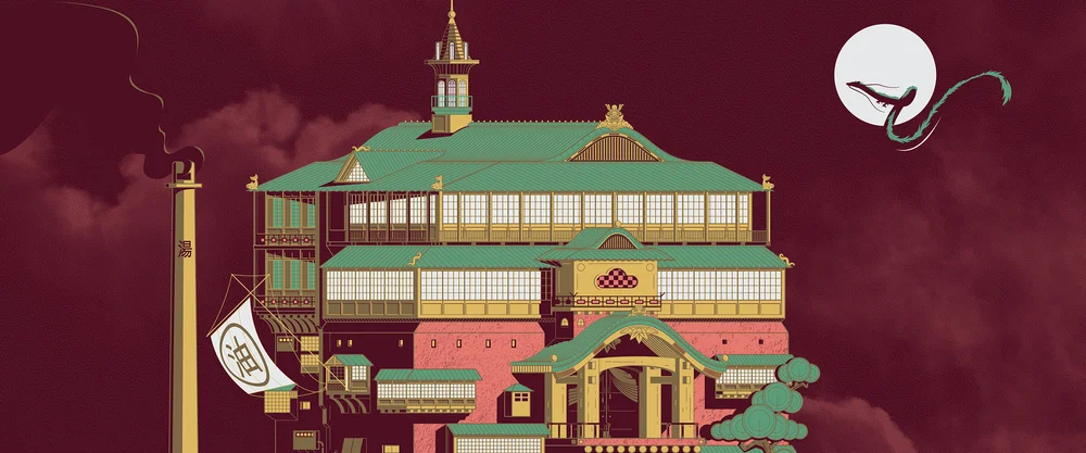 Spirited Away Illustrator Architecture — Mattgyver