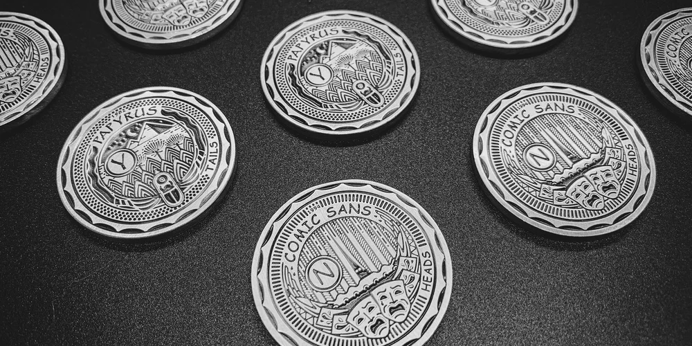 Papyrus Comic Sans Coin — Mattgyver