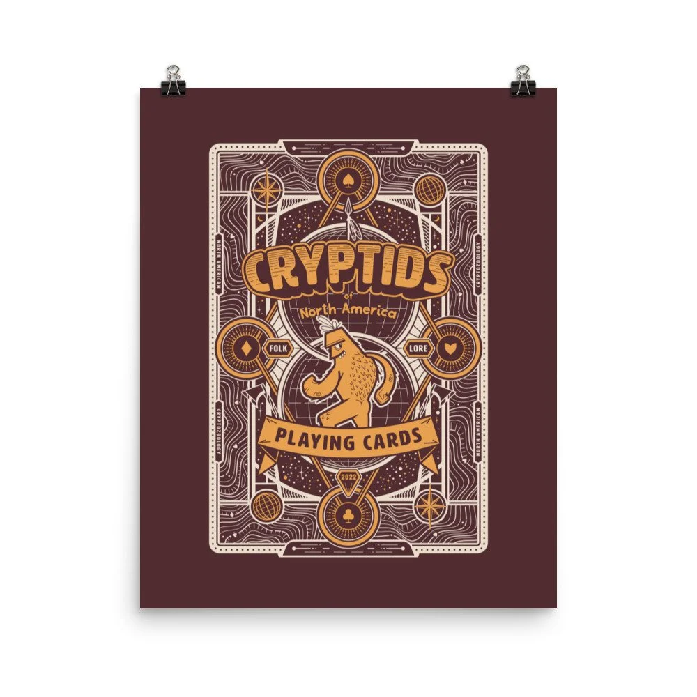 Cryptid Deck Cover Poster — Mattgyver