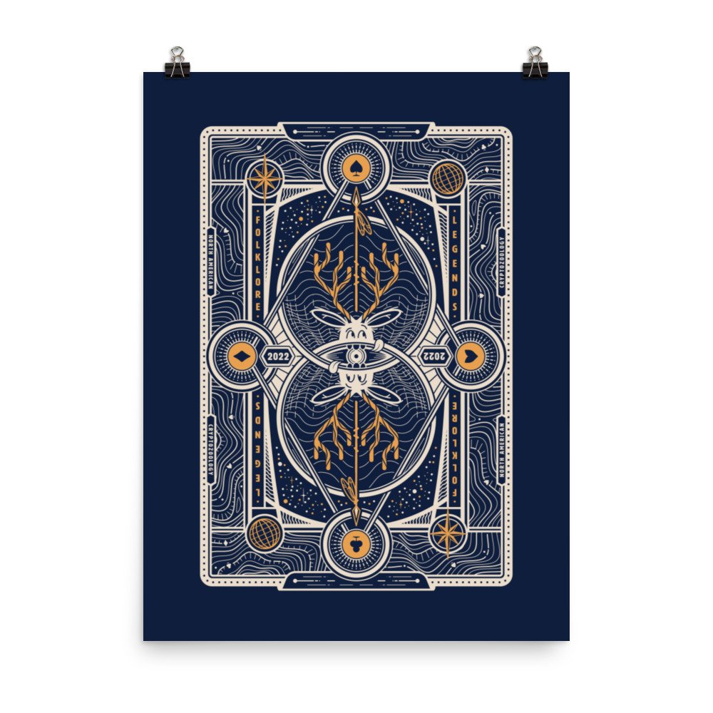 Cryptid Deck Back Poster — Mattgyver