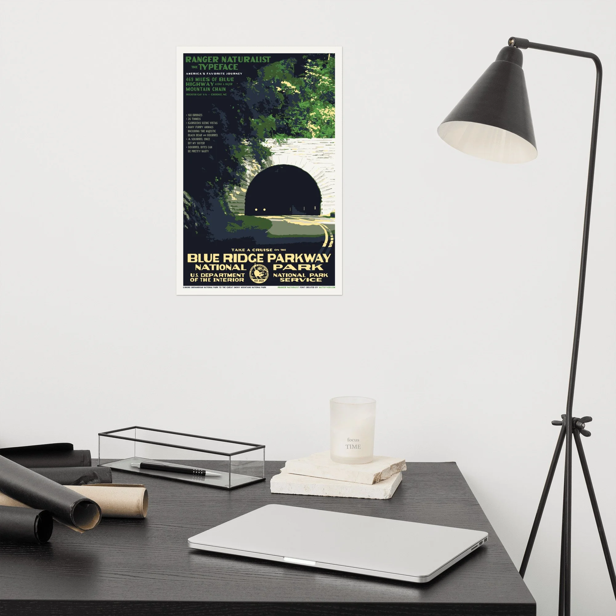Blue Ridge Parkway Poster — Mattgyver