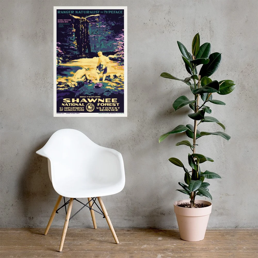 Shawnee National Forest Poster — Mattgyver