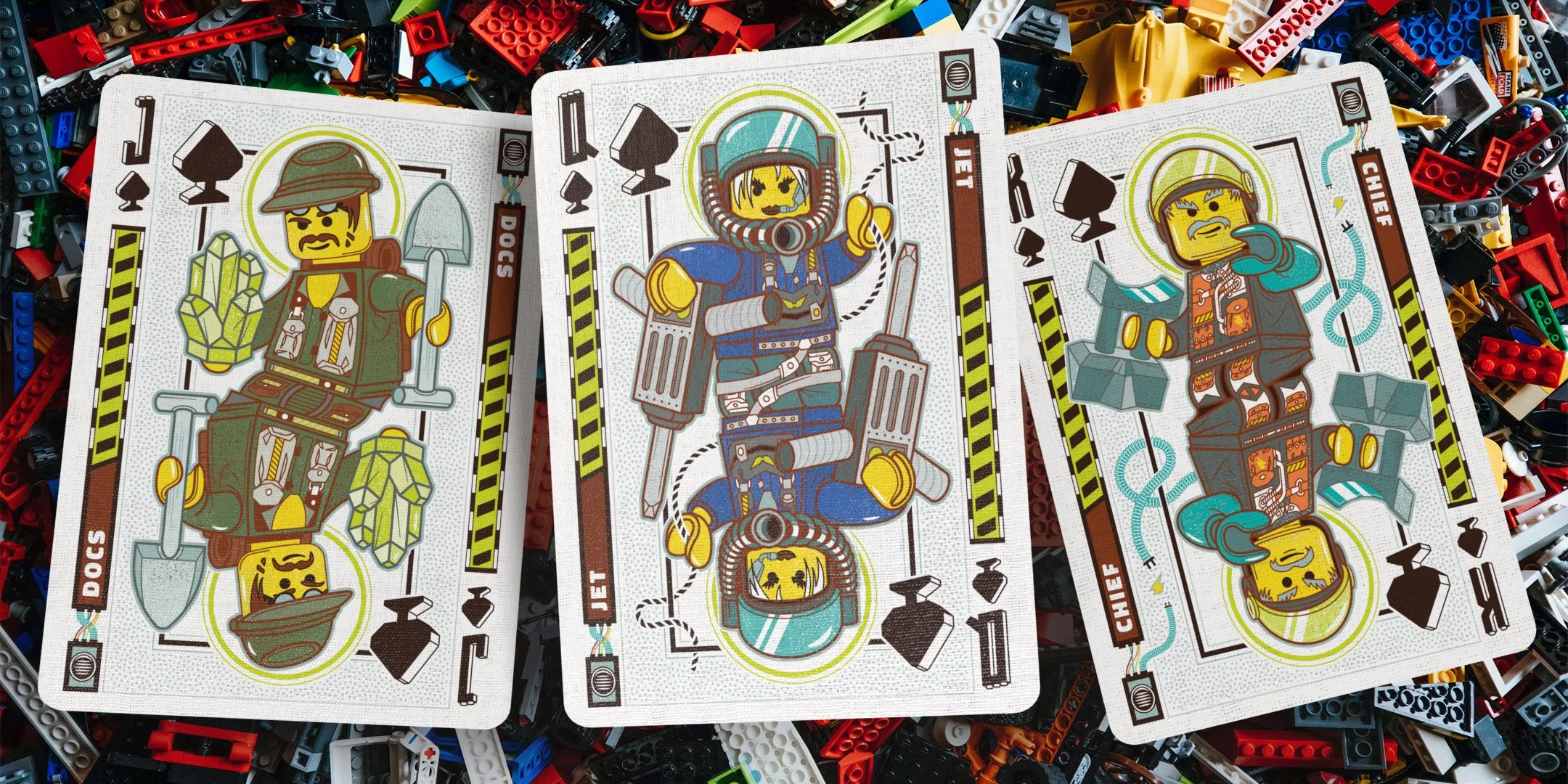 LEGO Rock Raiders Playing Cards — Mattgyver