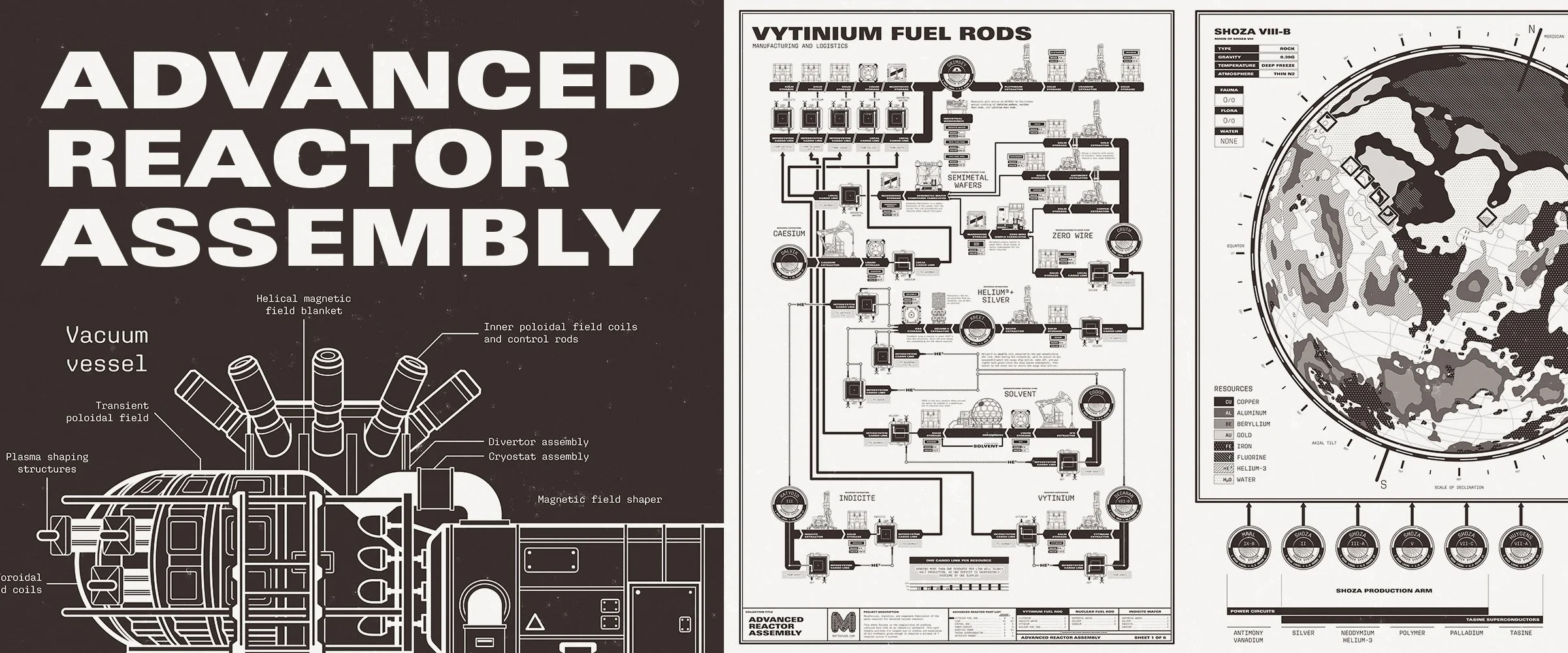 Starfield Manufacturing Flow Diagrams — Mattgyver