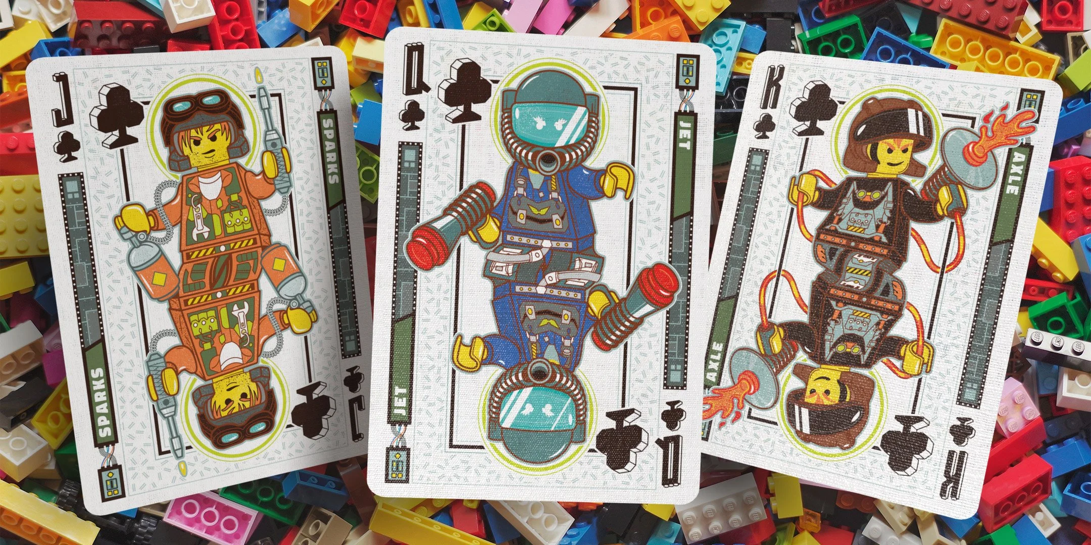 LEGO Rock Raiders Playing Cards — Mattgyver