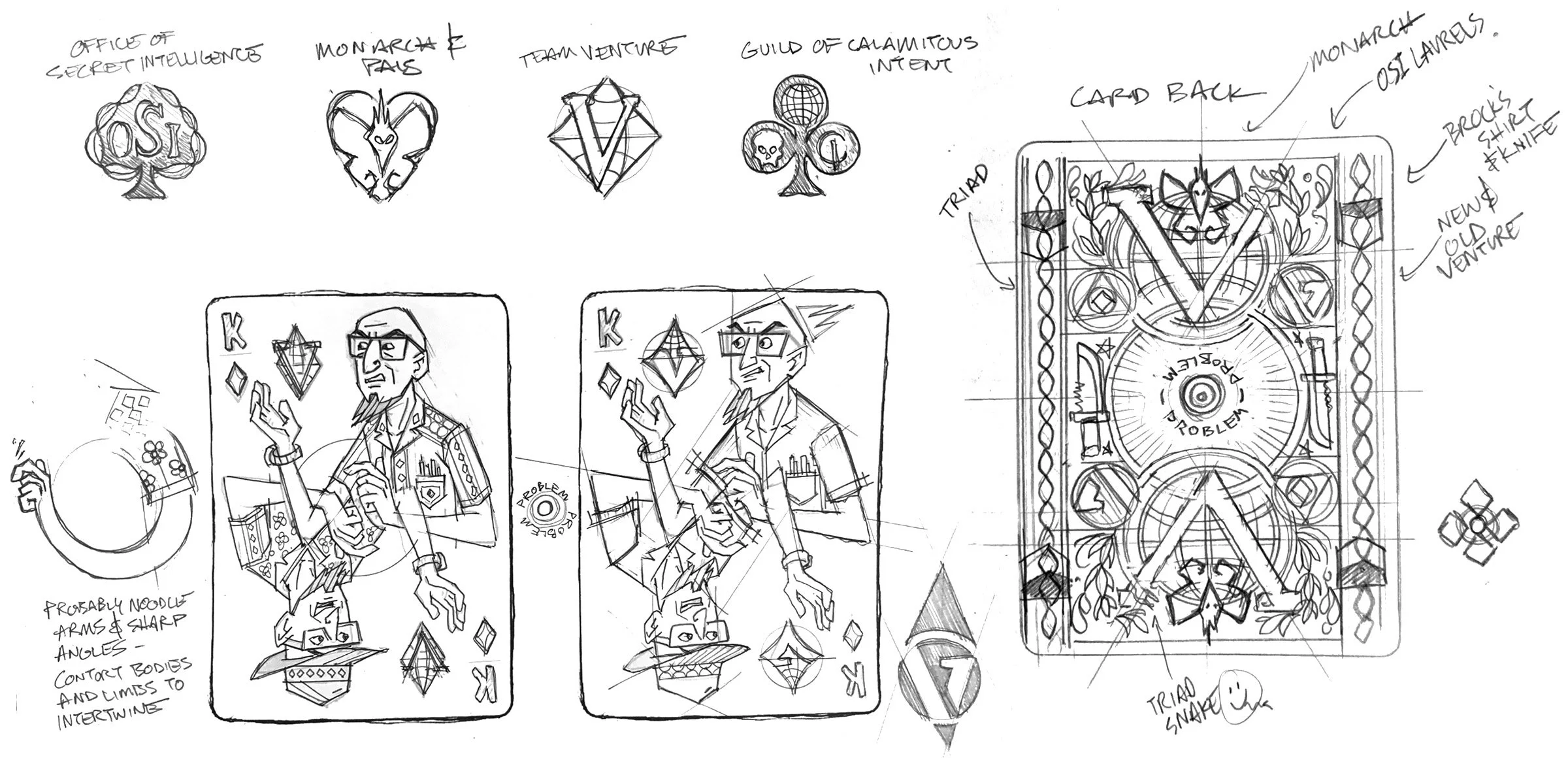 The Venture Brothers Playing Cards — Mattgyver