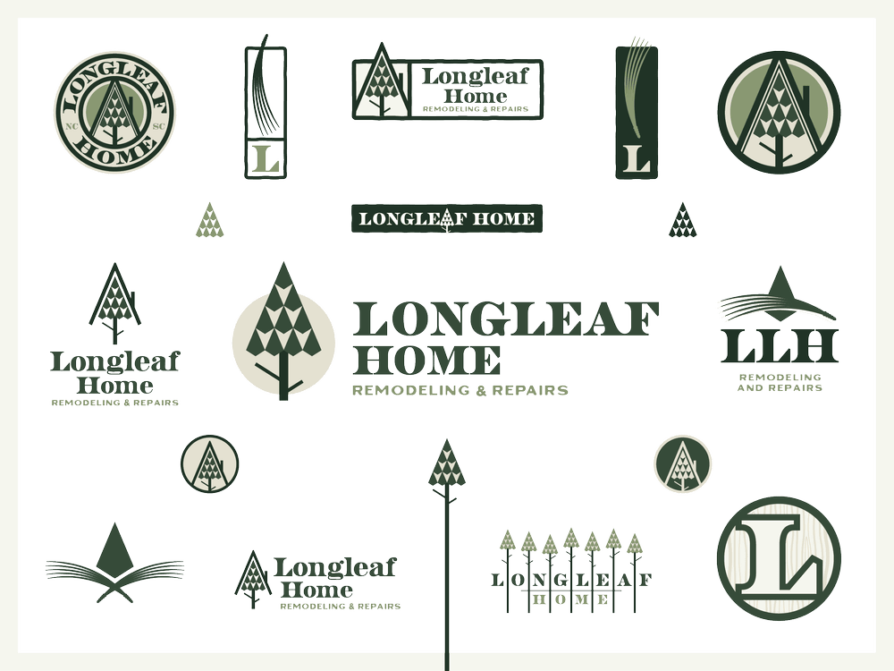 Longleaf Home Branding — Mattgyver