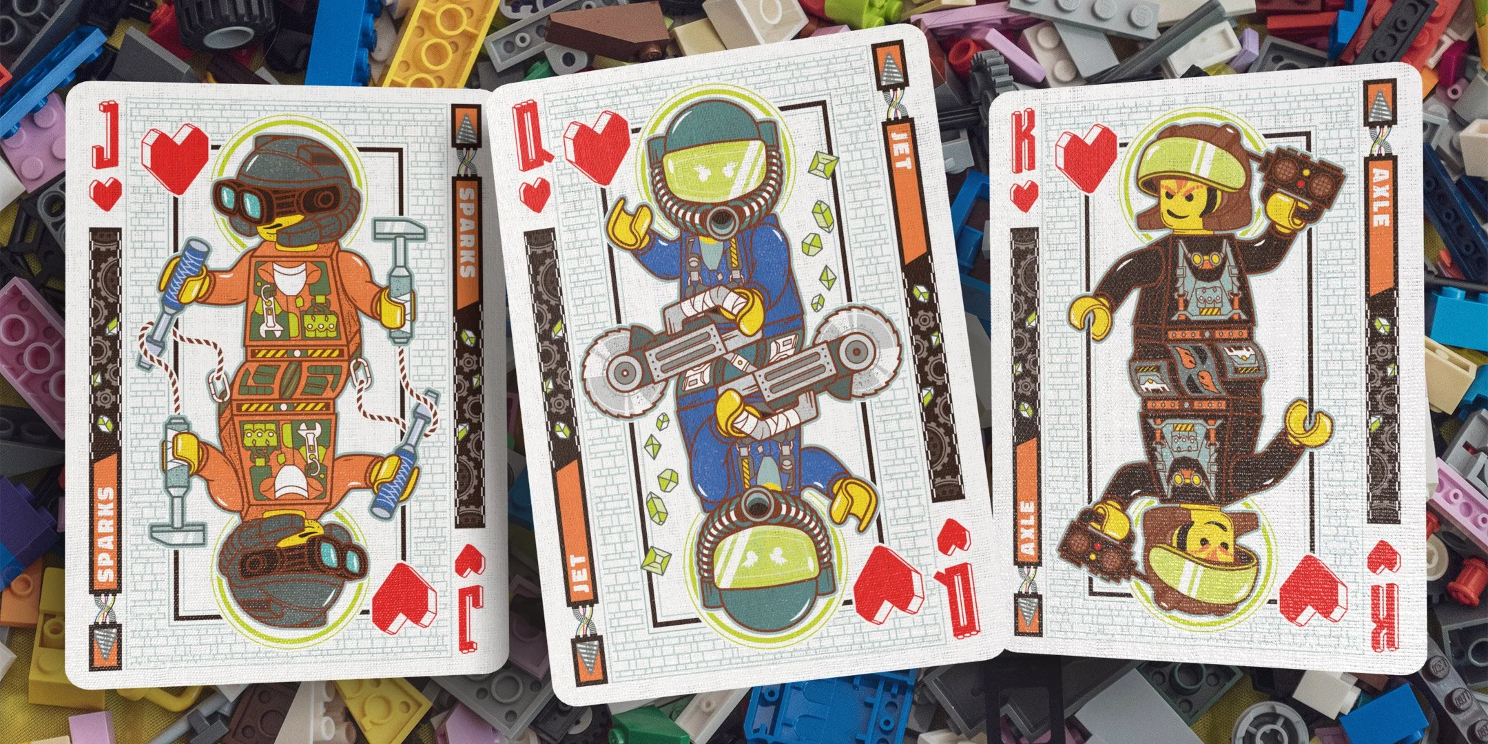 LEGO Rock Raiders Playing Cards — Mattgyver