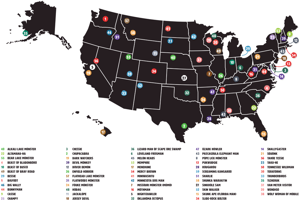 Cryptids of North America — Mattgyver