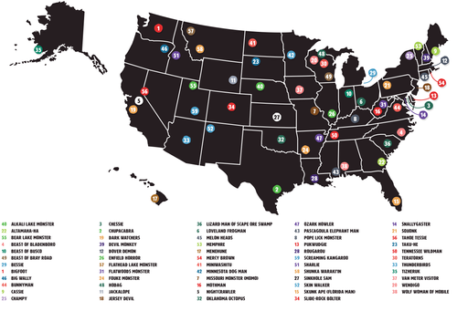 Cryptids of North America — Mattgyver