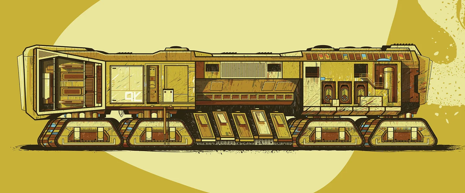 Dune Spice Harvester — Mattgyver