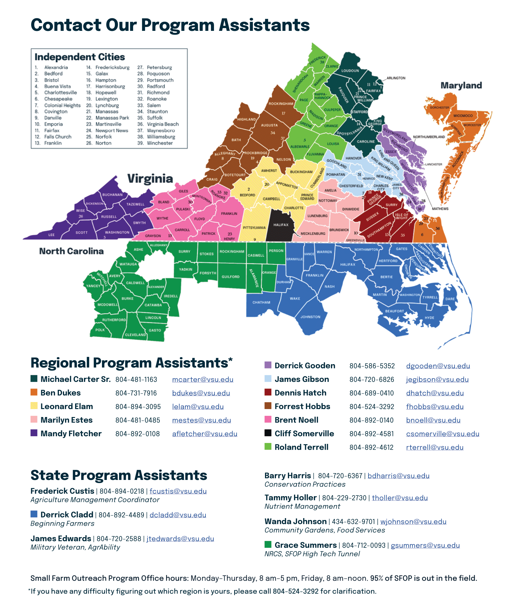 SDVBFR Program — Virginia Cooperative Extension - Virginia State University