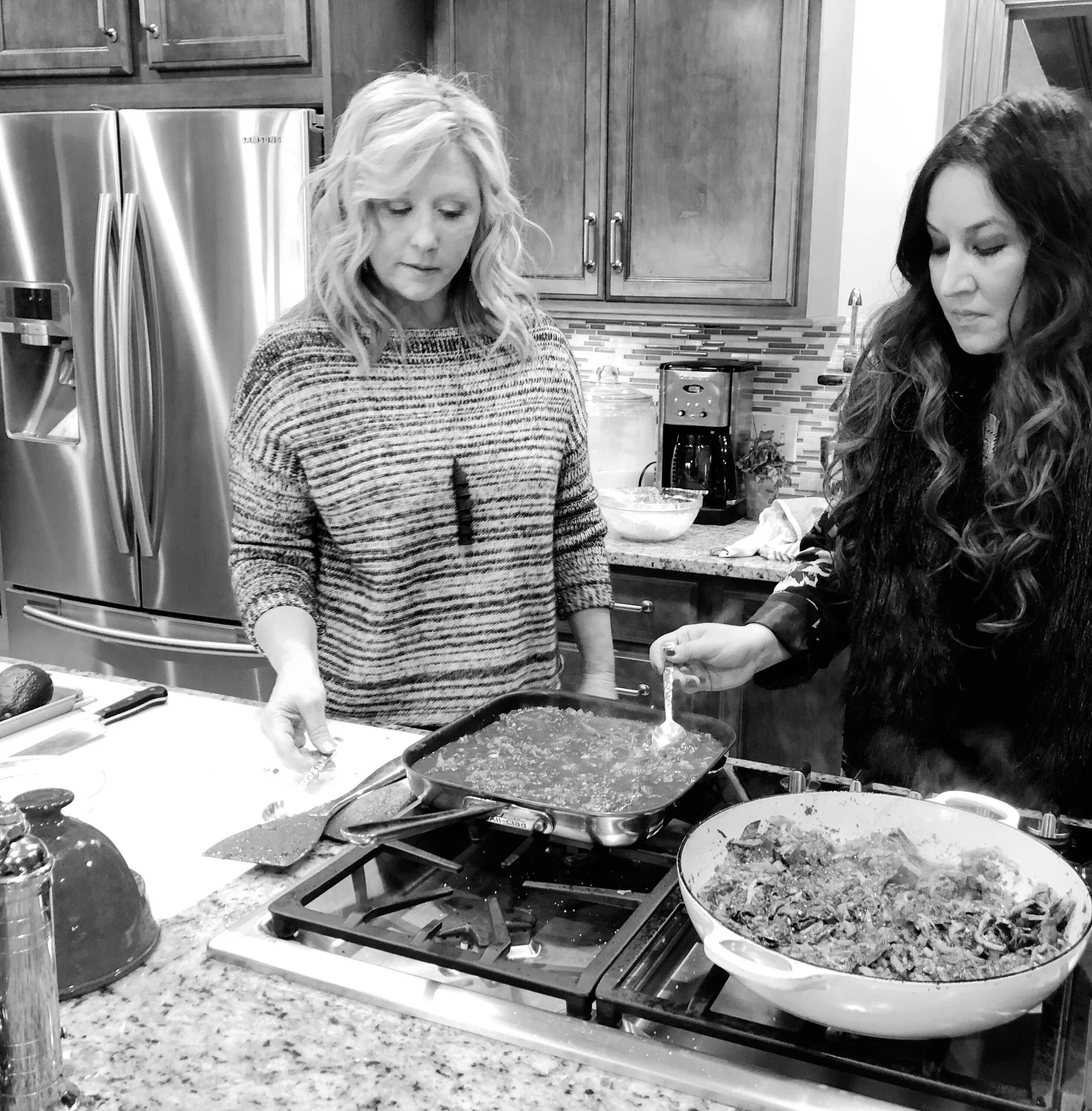 In The Kitchen With Shannon Smith From Beads & Basil/Along With Her Red ...