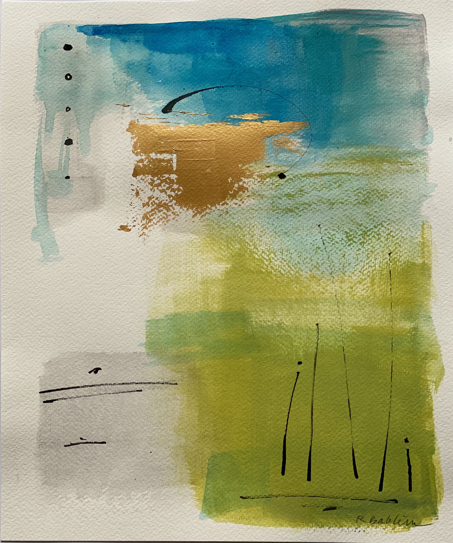 WORKS ON PAPER — Robin Babbin Art