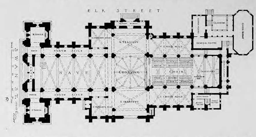 Gothic Church Floor Plan
