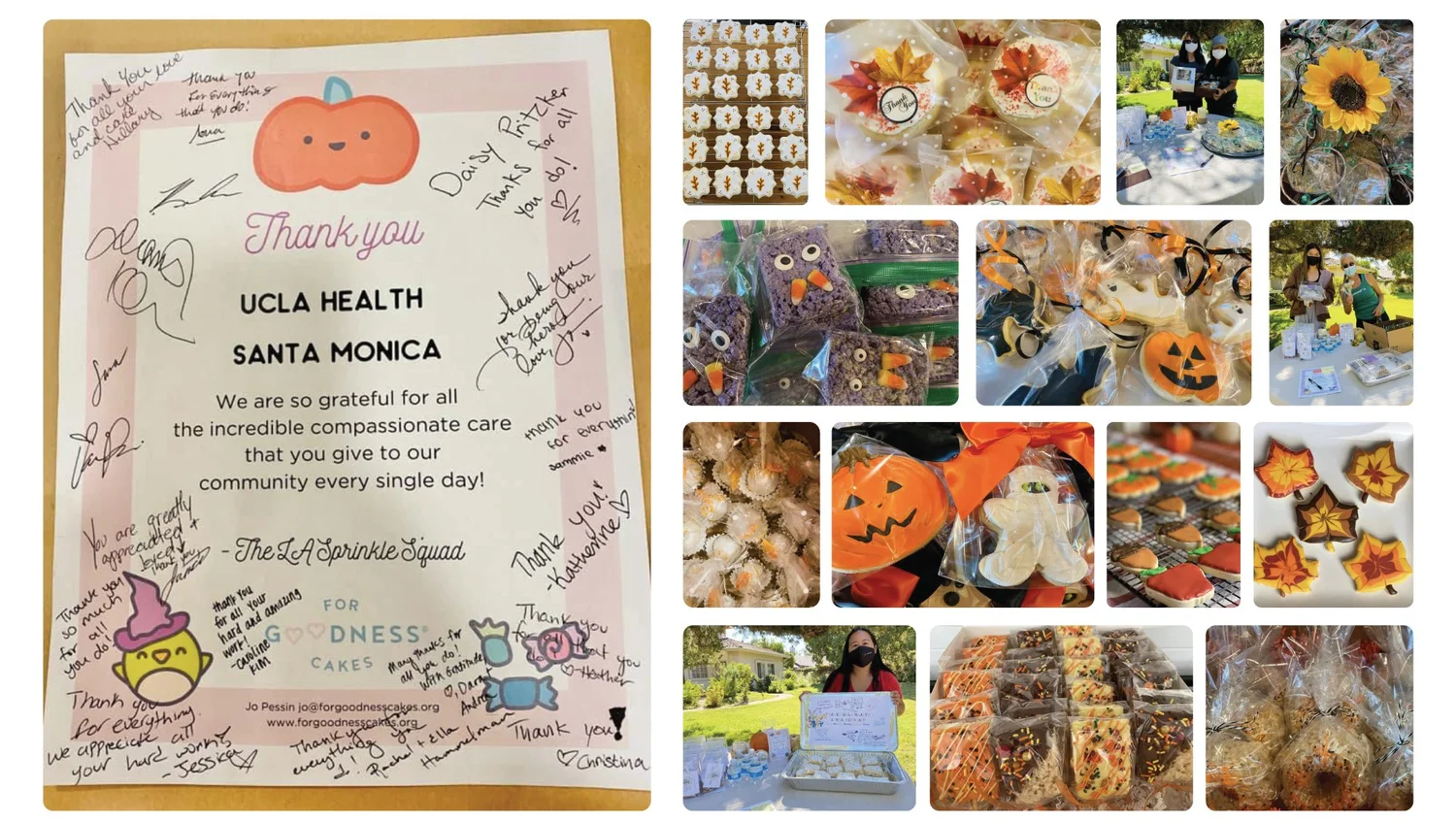 Our Impact :) — For Goodness Cakes