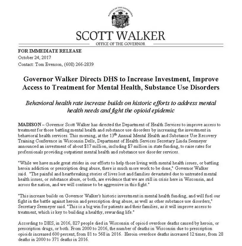 Medicaid Rate Increase in WI — NAMI Dane County