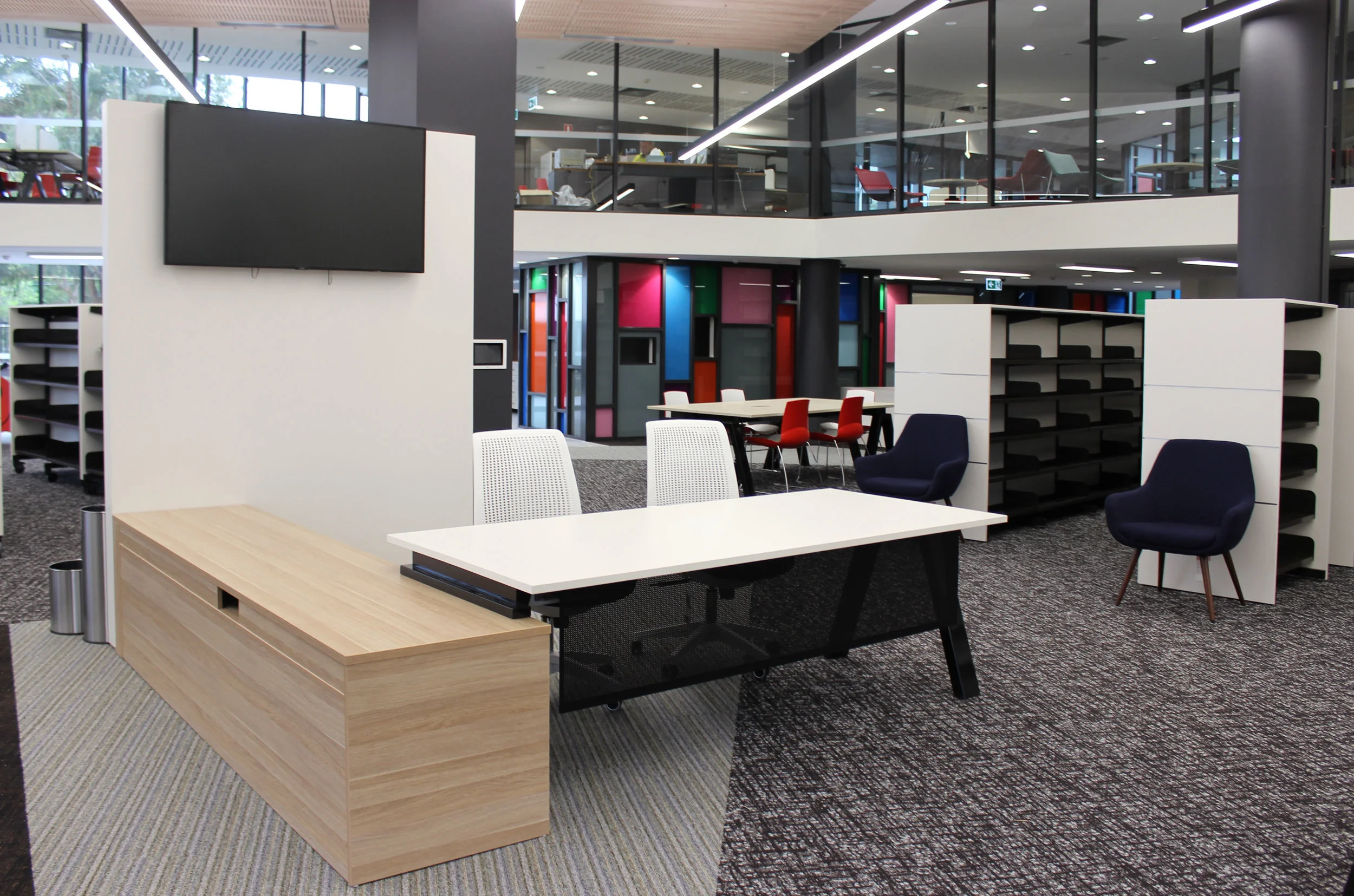 Riverwood Library’s Colourful Space Revealed — Krost Blog