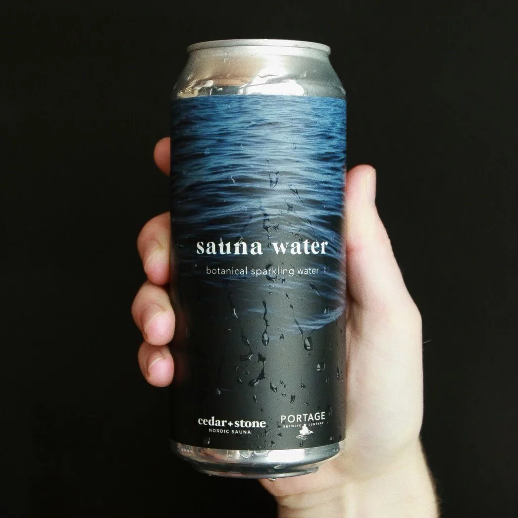 Sauna Water Is Here — Portage Brewing Company
