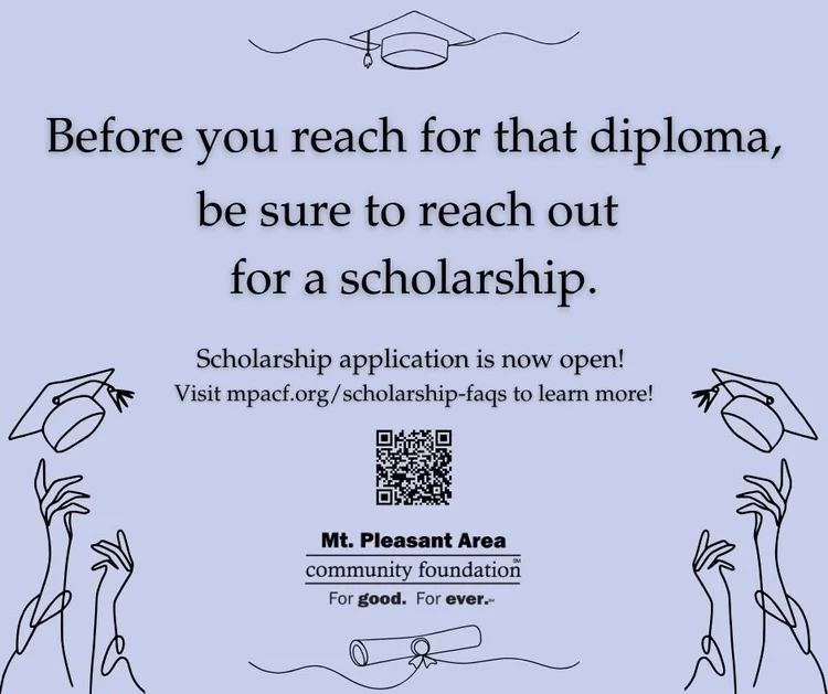 2026 Scholarship Portal Is Now Open! — Mt. Pleasant Area Community ...