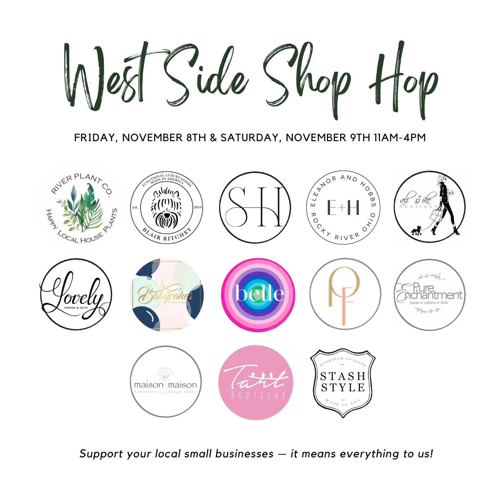 2nd Annual West Side Shop Hop... — Pure Enchantment