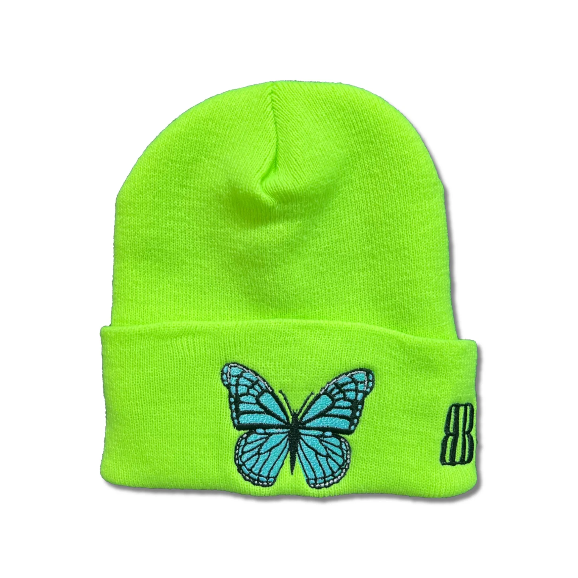 Neon Green Butterflies
