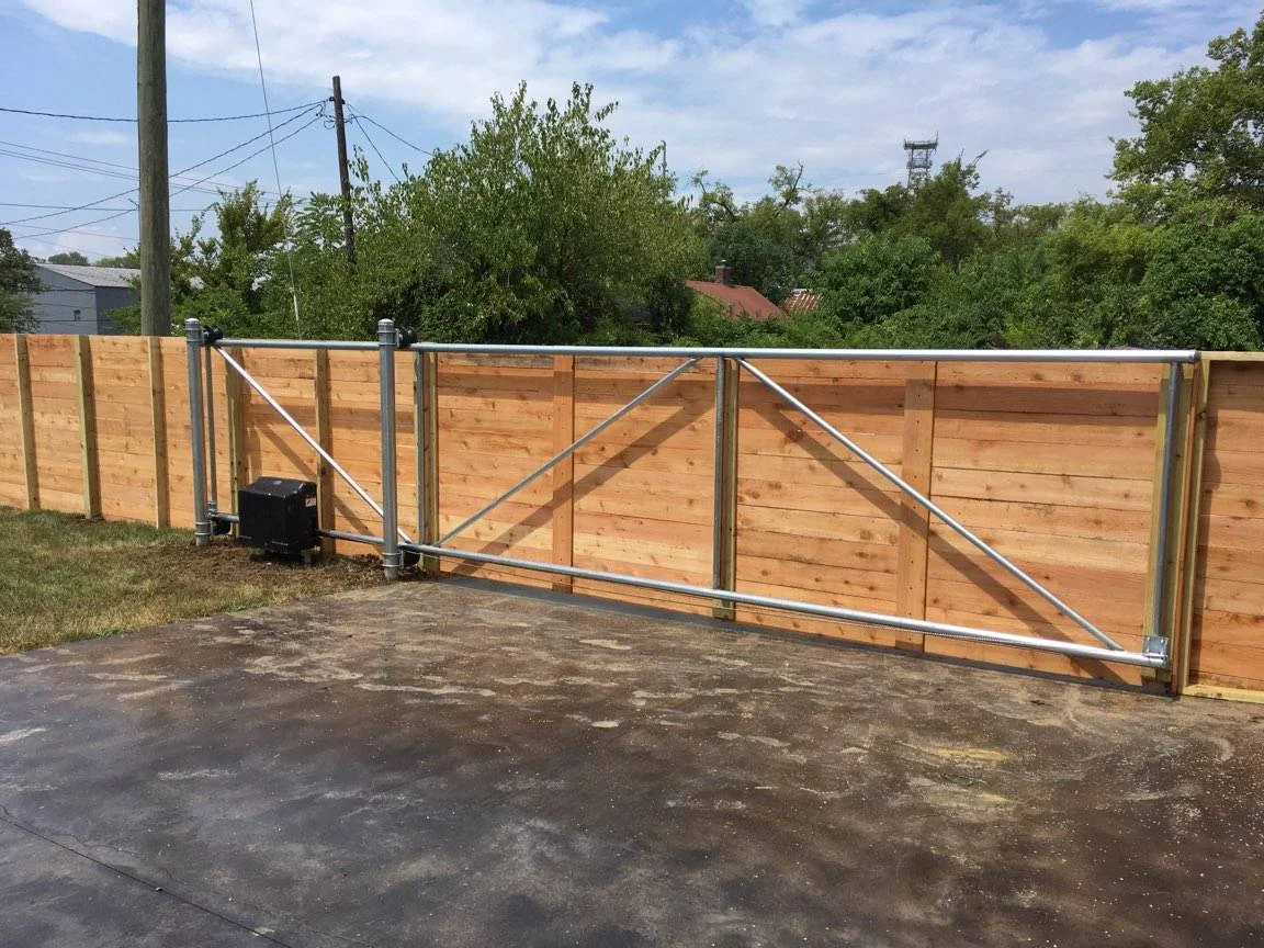 Automatic Opening Gates — Nashville Fence & Deck