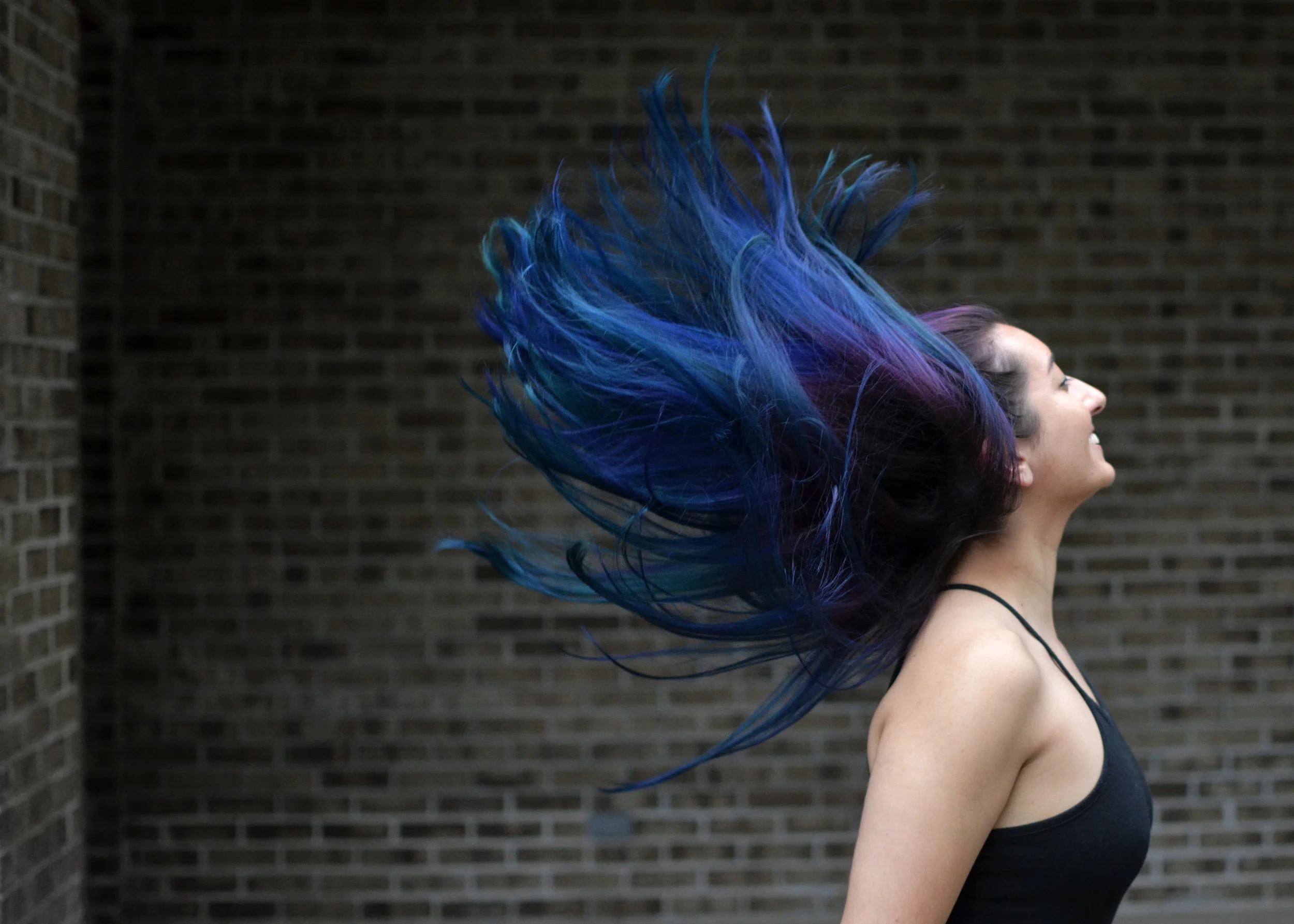 I dyed my hair blue and I love it!! — Kristen Marina
