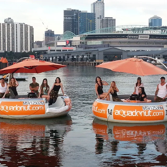 Boat Hire Melbourne| Aquadonuts