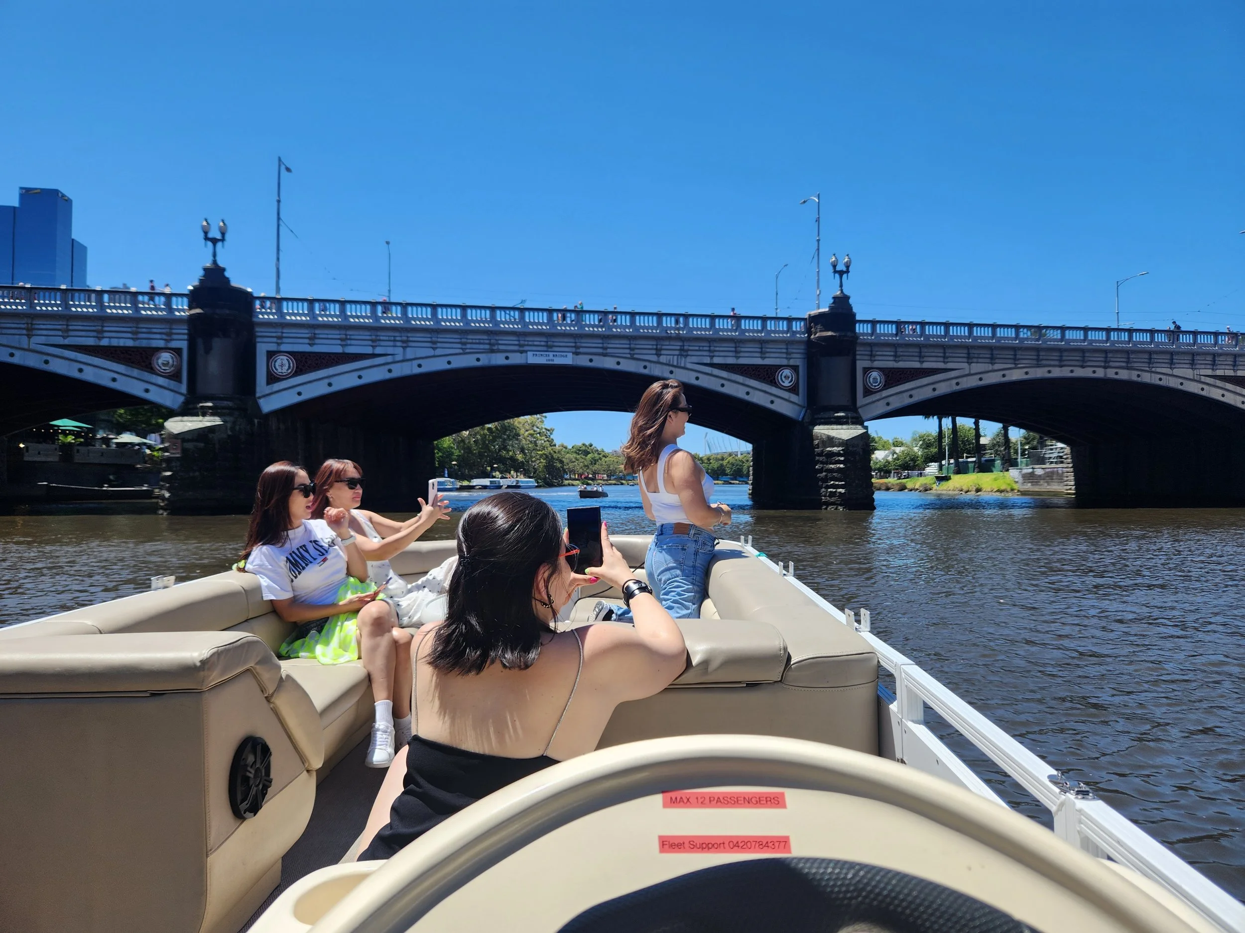 Yarra River Boat Hire Melbourne | Private & Affordable Rentals | Aquadonut — Boat Hire Melbourne ...