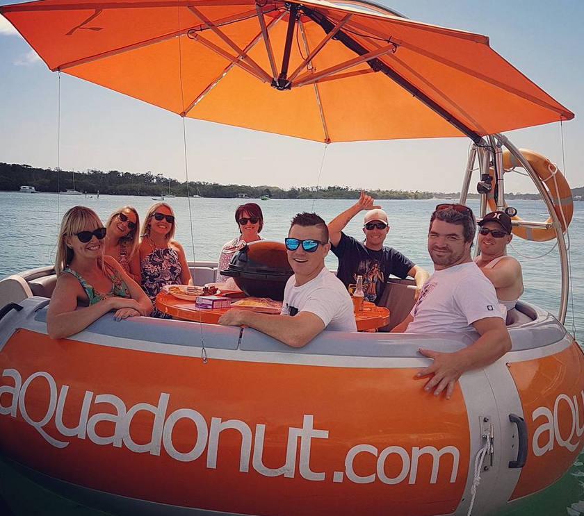 Experience AquaDonut: Unique Melbourne Tourist Spot — Boat Hire Melbourne