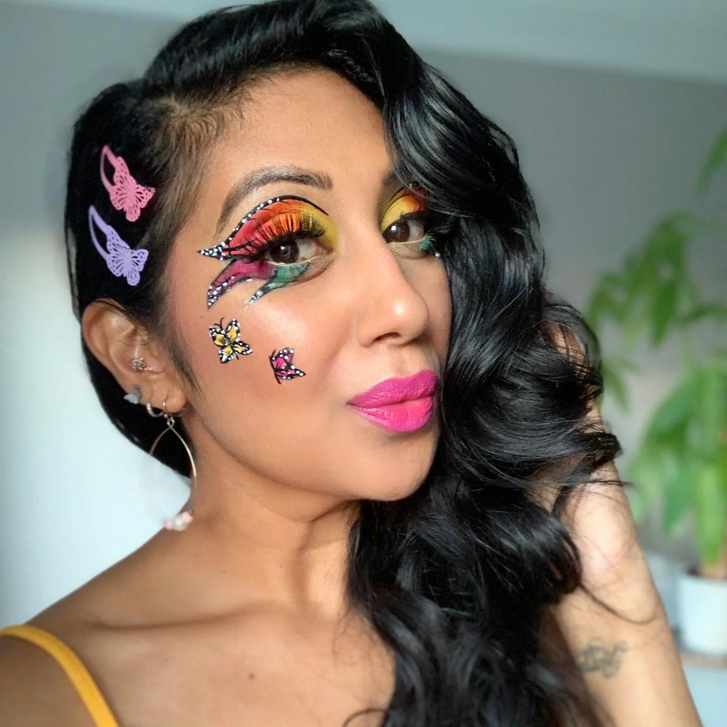 Butterfly Eye Makeup