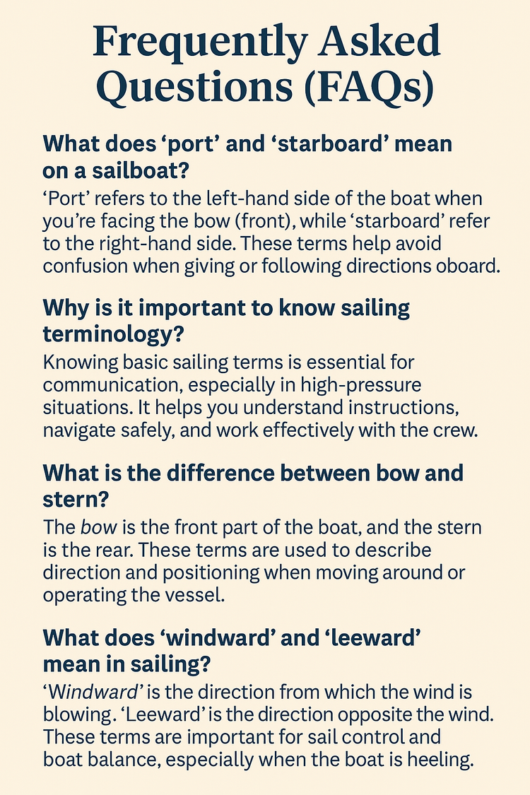Learn to Sail: 10 Essential Nautical Terms Every Beginner Should Know ...