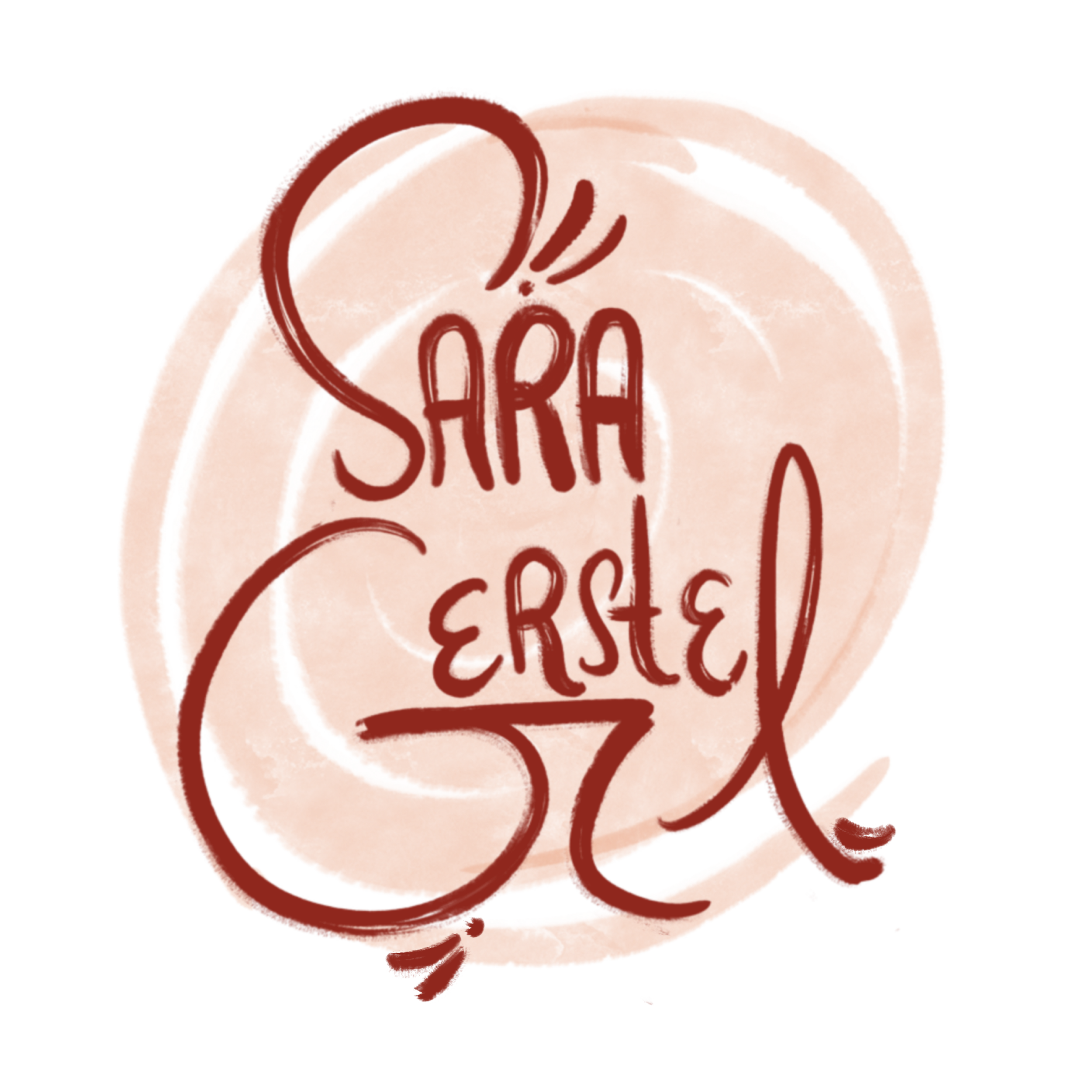 Sara Name Logo