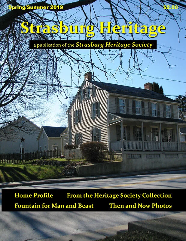 SHS Journals — Strasburg Heritage Society