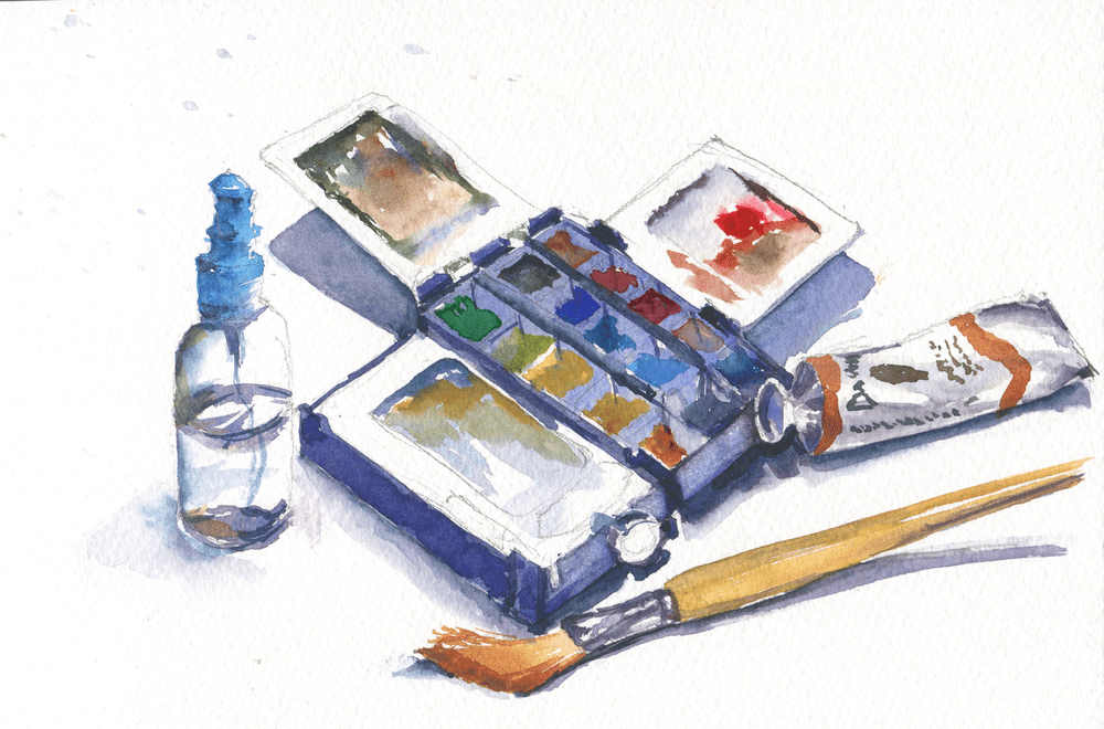 Watercolor stuff — Tea and Marmalade