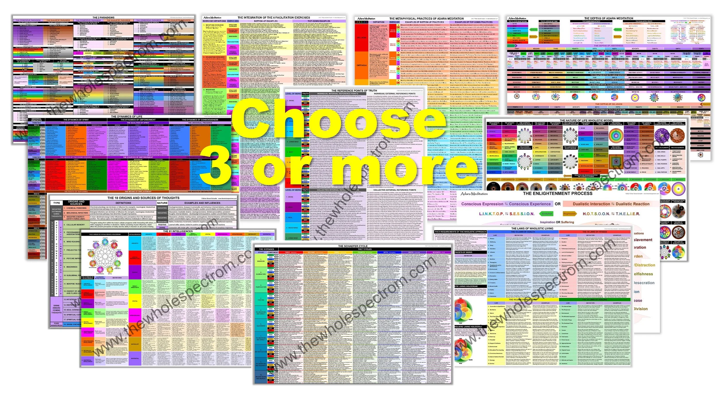 CUSTOMISED BUNDLES OF 3 OR MORE WALLCHARTS - save 15 to 20% on A1 and ...