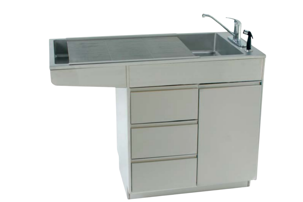 Suburban 60" Prep/Wet Table made of stainless steel