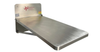 Stainless Steel Wall-Mounted Folding Exam Table — New Vet Equipment