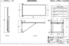 VETERINARY Stainless Steel Wall-Mounted Folding Exam Table