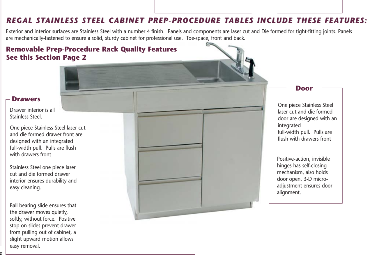 Suburban 60" Prep/Wet Table made of stainless steel
